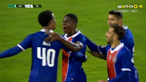 Liga Portugal Golo Fc Alverca Ageu Aos 56 Fc Alverca 1 0 Cd Feirense