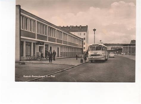 Ddr Rostock Reutershagen 60er Rostock Street View Scenes