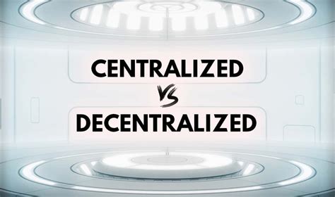 Decentralized Money Vs Centralized Authority The Battle Between
