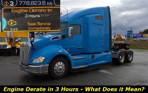 Engine Derate In 3 Hours The Error Every Truckster Is Afraid Of