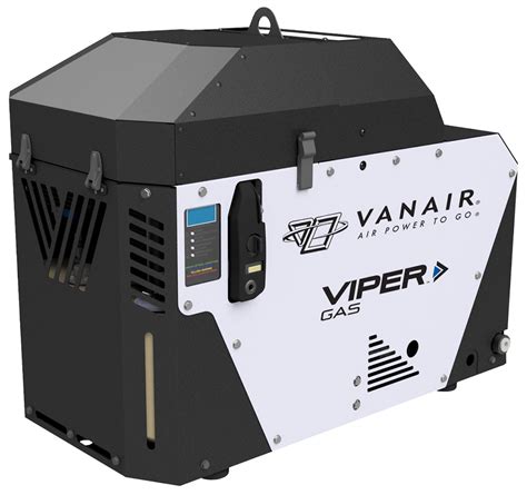 Vanair Viper 80 Honda Gas Powered Portable Rotary Screw Air Compressor