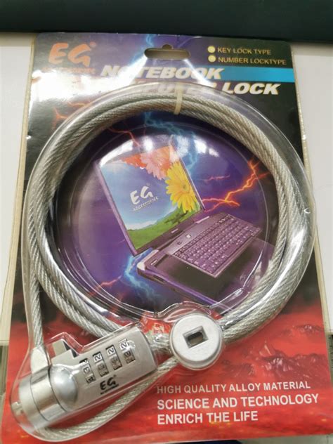 Notebook Computer Lock Computers And Tech Parts And Accessories Cables