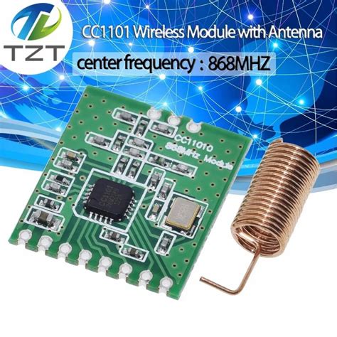 Cc1101 Wireless Module Long Distance Transmission Antenna 868mhz M115