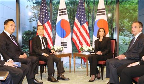 해리스 부통령 29일 Dmz 방문韓美 동맹 강조 아주경제