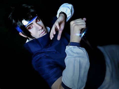 Genin Sasuke Uchiha Cosplay
