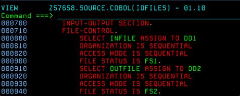 z os mainframe cobol programming