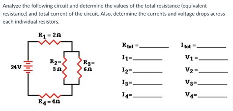 Solved Analyze The Following Circuit And Determine The
