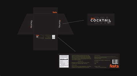 Festa Cocktail Kit Packaging Design On Behance