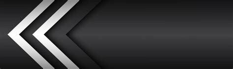 premium vector black and white overlapped arrows vector header