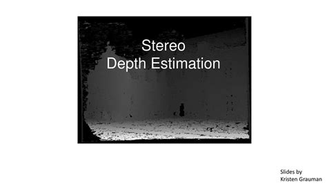 Depth Estimation Sz 11 “3d” Movies Are Trendy Lately But Arguably