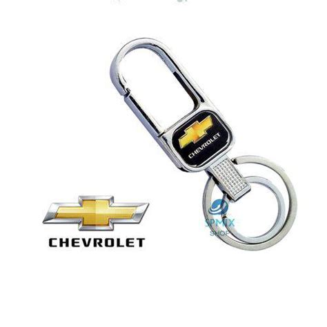 Chaveiro de Metal Chevrolet Gm Mosquetão Gatilho Carro Corsa Celta Onix