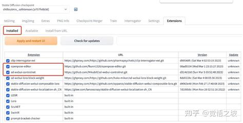 Ai绘画王炸功能control Net安装教程 知乎