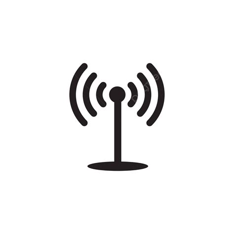 Wireless Logo Templat Set Communication Pictogram Vector Set