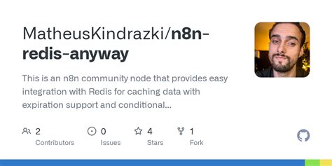 github matheuskindrazki n8n redis anyway this is an n8n community