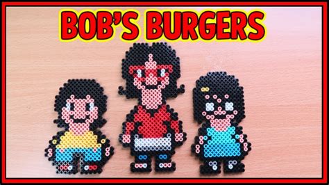 Perler Beads Tutorial Bob S Burgers Tina Gene Linda Belcher Youtube