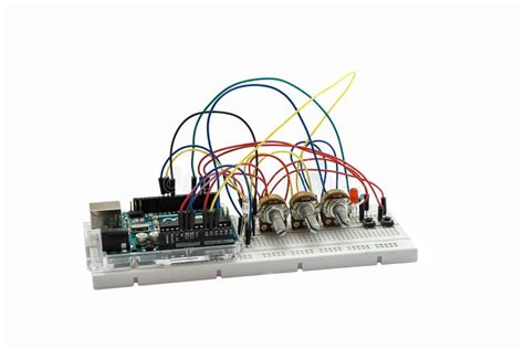 Development Board And Electronic Components Stock Image Image Of