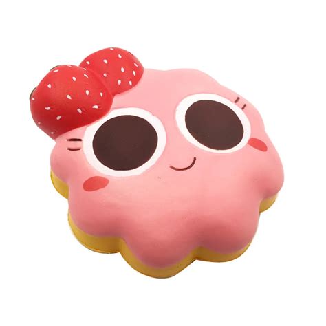 Kawaii Squishies Jumbo Cartoon Strawberry Cake Gags Practical Jokes Toy