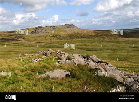 Carn Meini Preseli Hills From Carn Arthur Outcrops Of Spotted Dolerite Bluestones Pembrokeshire