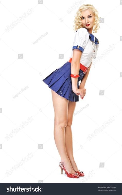 Lovely Woman Retro Portrait Stock Photo Shutterstock