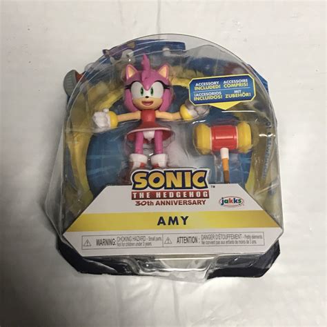 Mavin Jakks Pacific Sonic The Hedgehog 30th Anniversary Amy Action