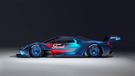 트랙 전용으로 등장한 2023 포드 Gt Mk Ivford Gt Mk Iv 고품질의 원본 사진들