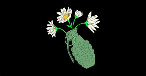 Daisy Grenade Grenade Sticker Teepublic
