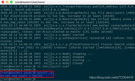 sonarqube启动报错解决办法：process exited with exit value [es] 143 sonarqube