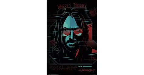 Cyberpunk Samurai Wheres Johnny Plakat Galeria Plakatu