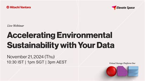 Accelerating Environmental Sustainability With Your Data Demio