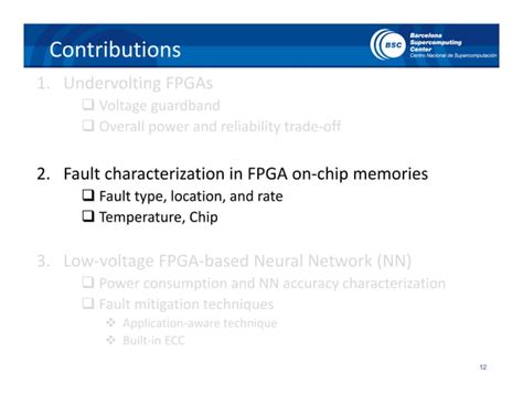 Comprehensive Evaluation Of Supply Voltage Underscaling In Fpga On Chip Memories Ppt