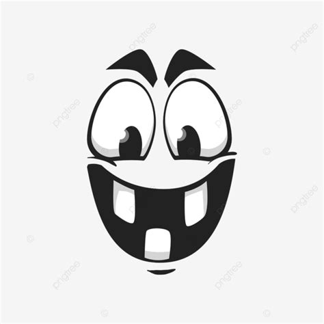 Cartoon Face Vector Icon Vector Emoticon Smiling Png And Vector With