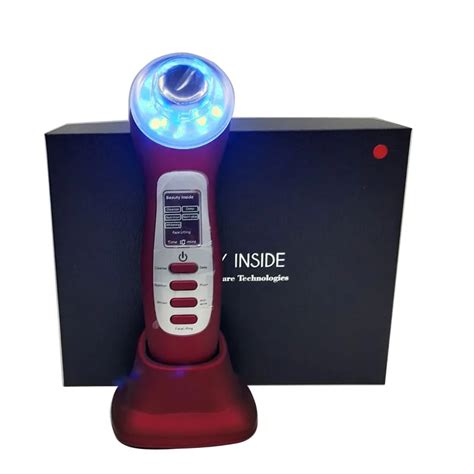 Galvanic Ion Ultrasonic Microcurrent Led Photon Skin Rejuvenation Face