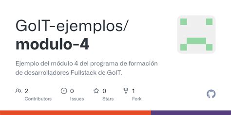 GitHub GoIT ejemplos modulo 4 Ejemplo del módulo 4 del programa de