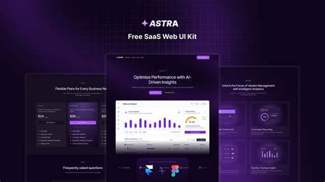 Astra Saas Web Ui Kit Figma