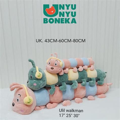 Jual Boneka Soft Ulil Walkman Impor 43cm Bantal Ular Ulil Cute Souvenir Shopee Indonesia