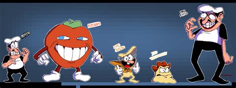 Pizza Tower Characters Pizza Tower By Deedge On Newgrounds