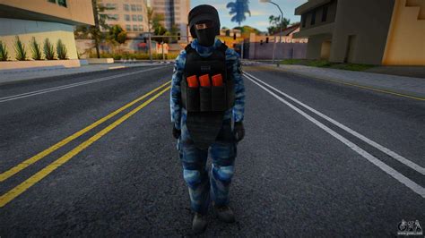 Riot Police In Gear For Gta San Andreas