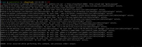 jenkins文件读取漏洞拾遗（cve 2024 23897） 离别歌