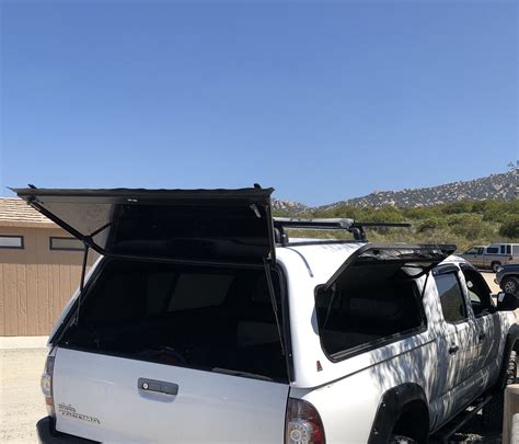 Leer Mid Height Camper Shell 2nd Gen Tacoma Long Bed For Sale In San