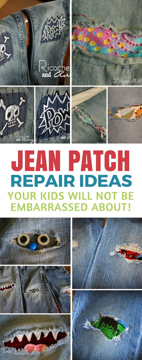 15 Amazing Jean Patch Repair Ideas That Are Basically Magic
