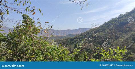 Indias Natural Beauty Of Sahyadri Mountain Stock Image Image Of India