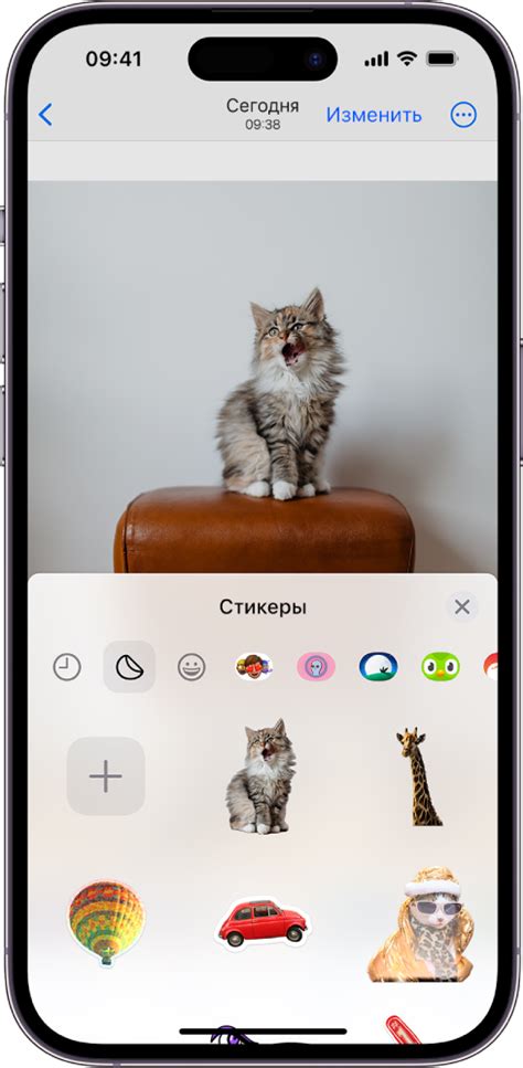 Создание стикеров из фото на iPhone - Служба поддержки Apple (RU)