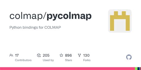 Pycolmap README Md At Master Colmap Pycolmap GitHub