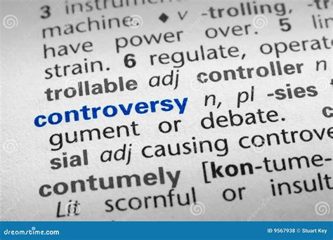 Definition Of Scandal Royalty Free Stock Image