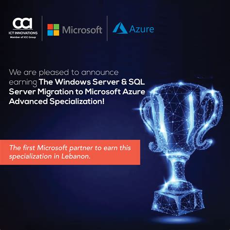 Cci Earned The Windows Server And Sql Server Migration To Microsoft