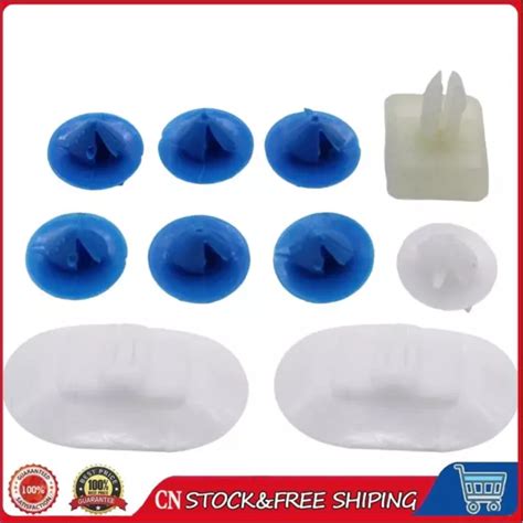 10pcs Side Skirt Attachment Kit Side Skirt Fixture Kit For Citroen Ds3
