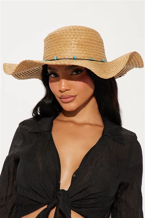 Ocean Side Sun Hat Tan Fashion Nova