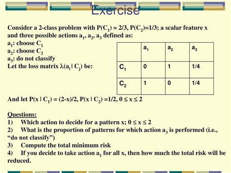ppt intro to pattern recognition bayesian decision theory