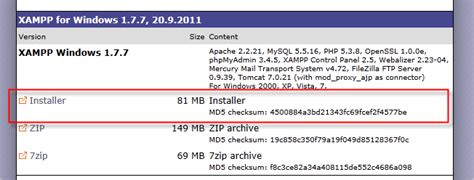 Why Does Xampp For Windows 177 Not Install Apache On Windows Xp