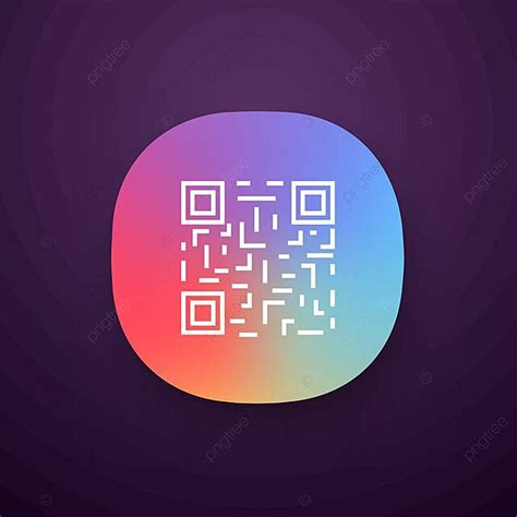Qr Code App Icon Response Ui Tag Vector Response Ui Tag Png And